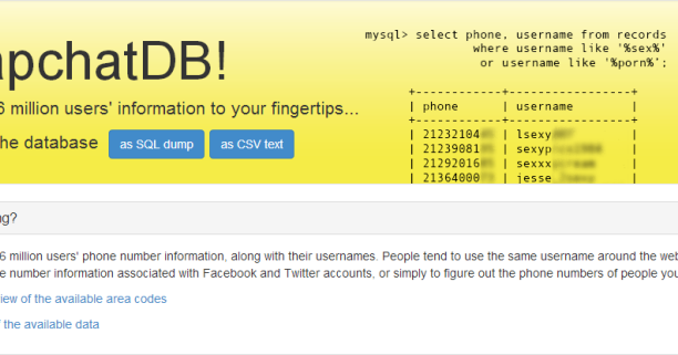 Troy Hunt: Searching the Snapchat data breach with “Have I been pwned?”