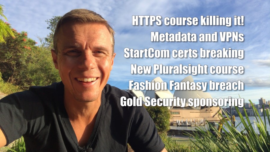 Troy Hunt: Weekly update 31 (Sydney Opera House edition)