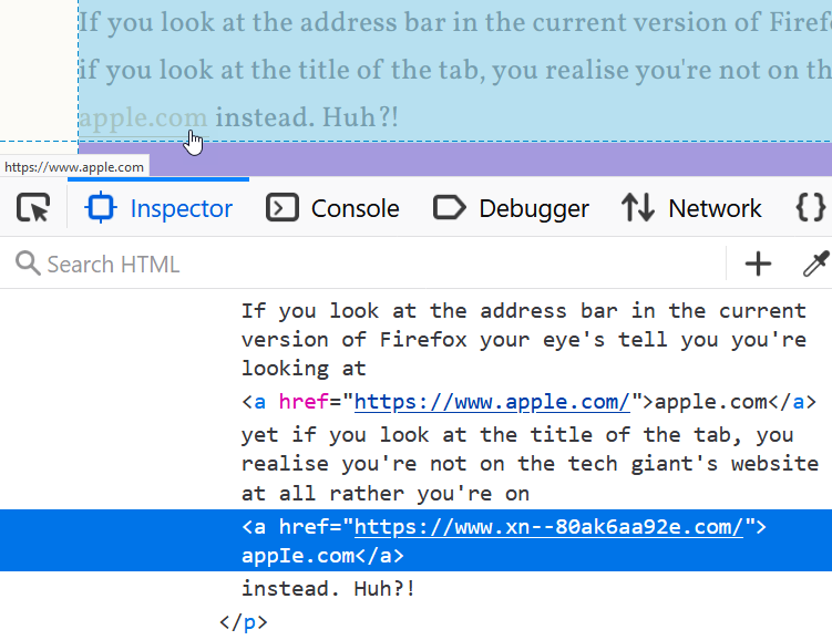 Troy Hunt: Humans are Bad at URLs and Fonts Don’t Matter